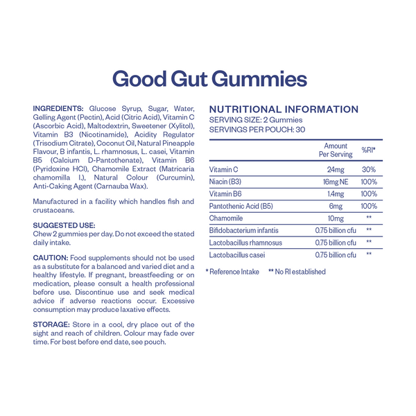Good Gut Gummies | 30 Days Supply £5 – Sealions