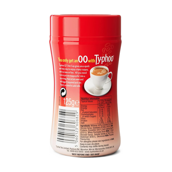 Typhoo QT One Cup Instant Tea – Sealions
