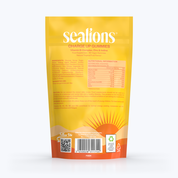 Charge Up Gummies | £5 for 30 Days Supply – Sealions